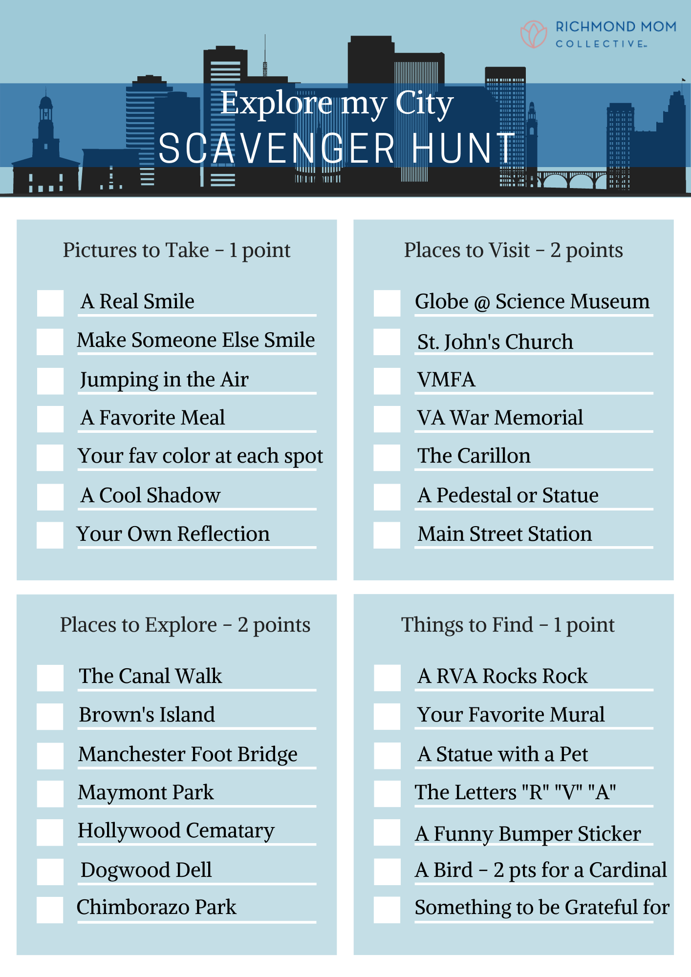 Time for a Scavenger Hunt